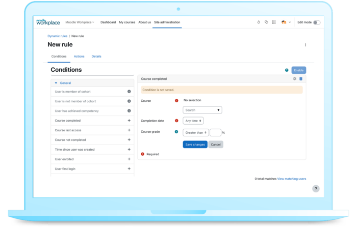 Moodle Workplace 4.3 is released | mylearningspace